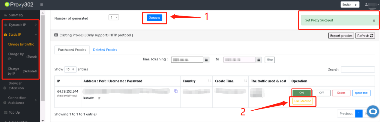 Chrome浏览器-Proxy302插件