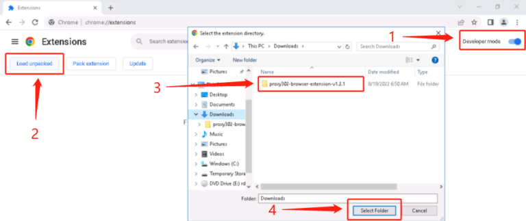 Chrome浏览器-Proxy302插件
