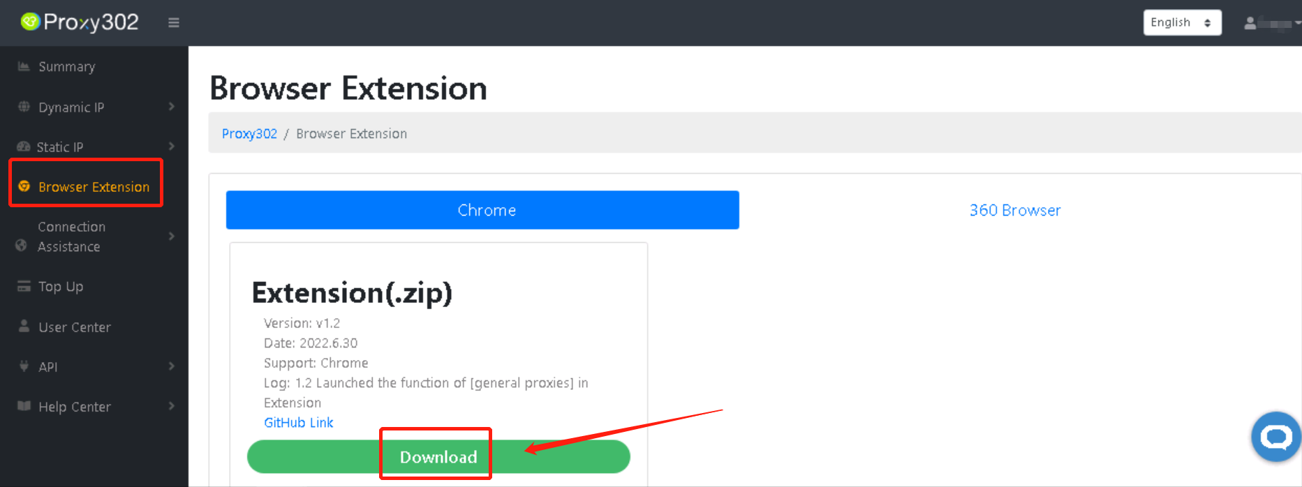 Chrome浏览器-Proxy302插件